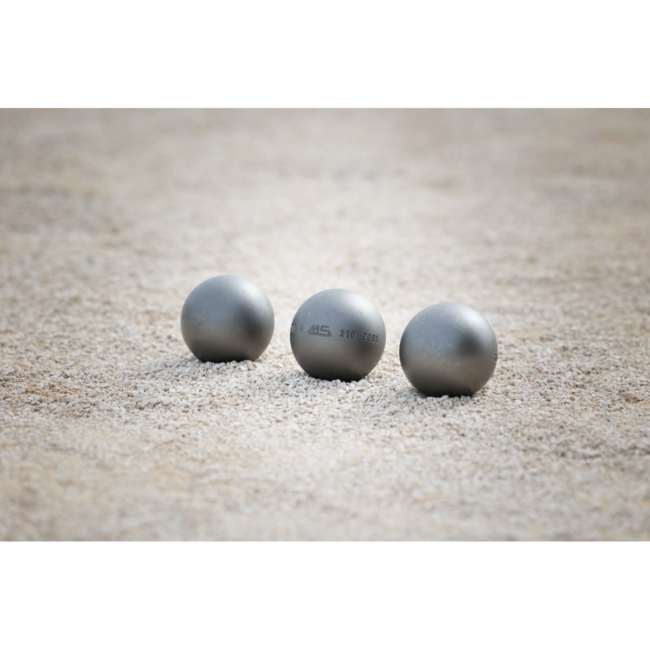 Boule de Pétanque MS Inox Demi-Tendre | MS Pétanque